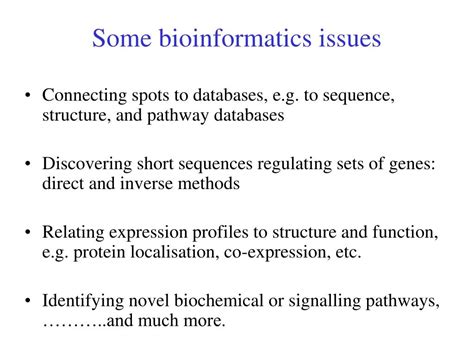 Ppt Lecture 18 Microarray Data Analysis Introduction To