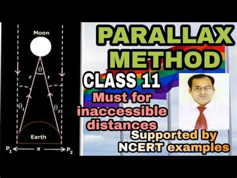 PARALLAX METHOD CLASS 11 UNITS MEASUREMENT YouTube