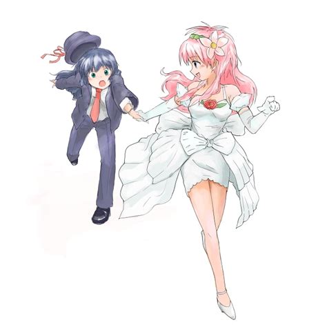 Milfeulle Sakuraba And Karasuma Chitose Galaxy Angel Drawn By Nyama Danbooru