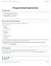 Programming Fundamentals Week Lab Problem Set With C I O Course Hero