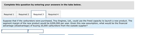 solved exercise 13 3 algo make or buy decision lo13 3]