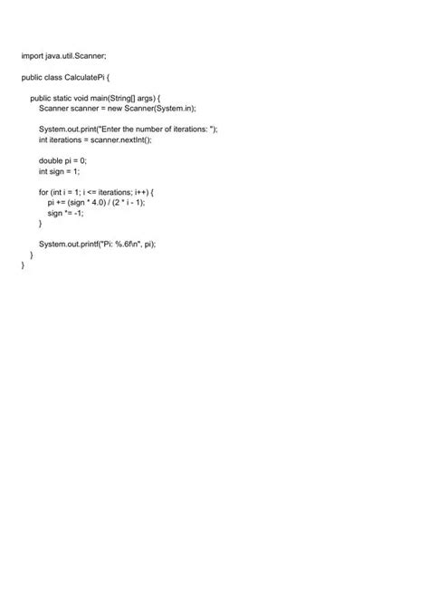 Calculate Pi California State University Northridge Edubirdie