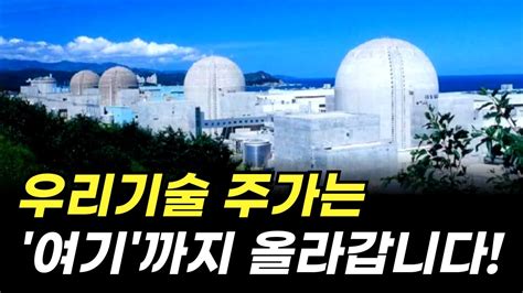 우리기술 주가는 여기까지 올라갑니다 주식 전망 Youtube