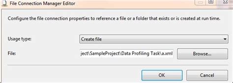 SQL Server Fundamentals Data Profiling Task