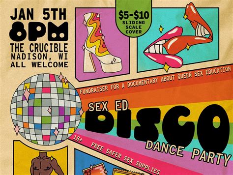 Sex Ed Disco Dance Party Unites Madison Creatives In A Fundraiser For A Vital Forthcoming Sex Ed Disco Dance Party Unites Madison Creatives In A Fundraiser For A Vital Forthcoming