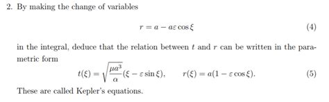 solved question 2 the kepler problem consider a particle of