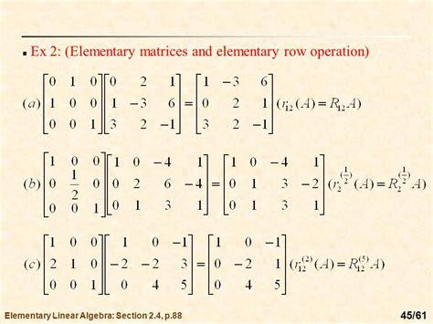 2 1 Operations With Matrices 2 2 Properties Of Matrix Operations Ppt Download