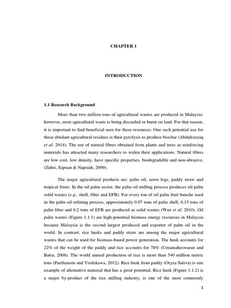Chapter 1 Pdf Biomass Pyrolysis