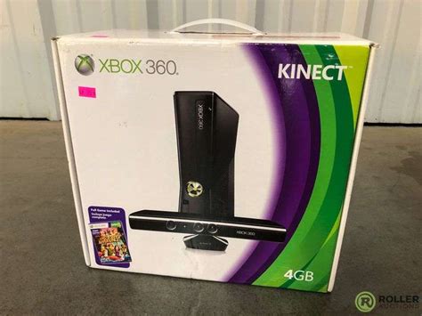 Xbox 360 Kinect Special Edition Console Kit 4gb Roller Auctions