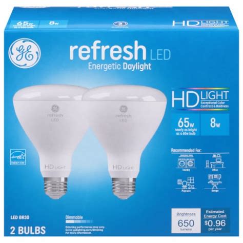 Ge Refresh Led Energetic Daylight Lightbulbs 2 Ct Kroger