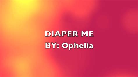 Ophelia Natalie Storm Diaper Me