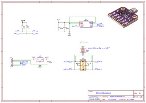 Bme680 Breakout Oshwlab