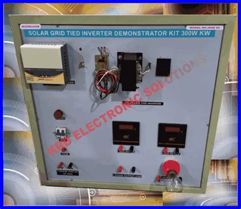 Solar Grid Tied Inverter Demonstrator Kit 300w Kw At ₹ 35000 Piece Solar Grid Tie Inverter In