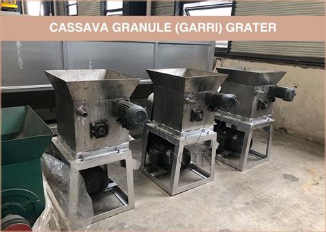 Cassava Grating Machine For Efficient Garri Processing