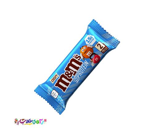 پروتیین بار ام اند ام با طعم کریسپی Hiprotein آقای شکلات ایران