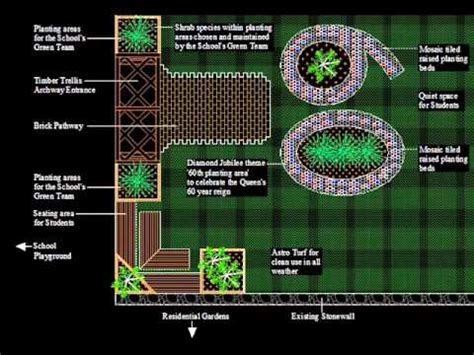 Landscape Design AutoCAD Layout YouTube