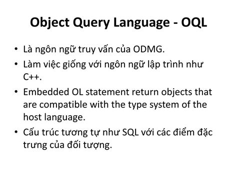 Ppt Object Database Powerpoint Presentation Free Download Id6296083