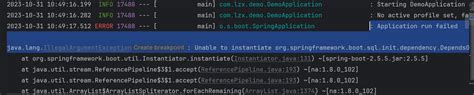 Springboot项目运行问题unable To Instantiate Orgspringframeworkbootsql Csdn博客