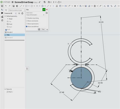 Fully Constrained Sketch Not Extruding — Onshape