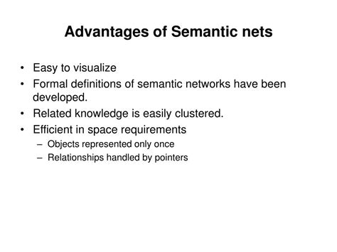 Ppt Semantic Nets Frames World Representation Powerpoint Presentation Id247878