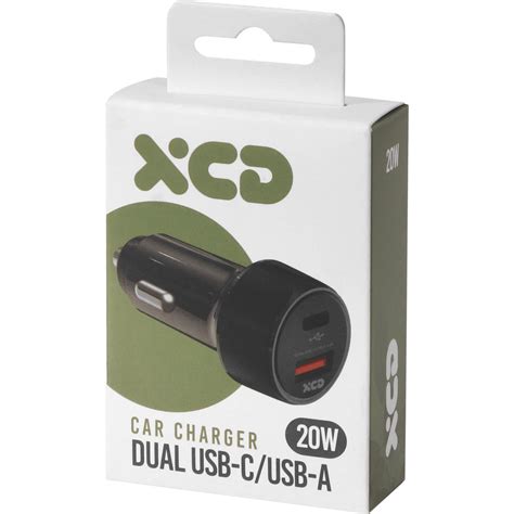 Xcd Dual Usb C Usb A W Car Charger Jb Hi Fi