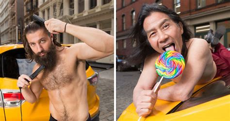 Nycs Taxi Driver Calendar Is So Sexy It Might Stop The Traffic Bored Panda