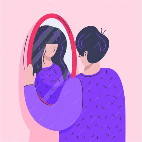 성별 정체성 개념 무료 벡터