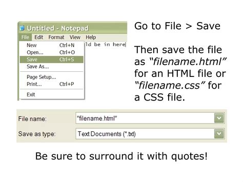 How To Make Html And Css Files Odp