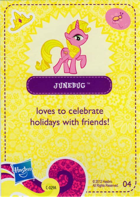 Mlp Junebug Blind Bag Cards Mlp Merch