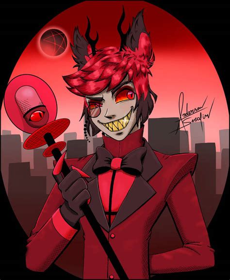 Alastor The Radio Demon From Hazbin Hotel By Andersonserafim On Deviantart