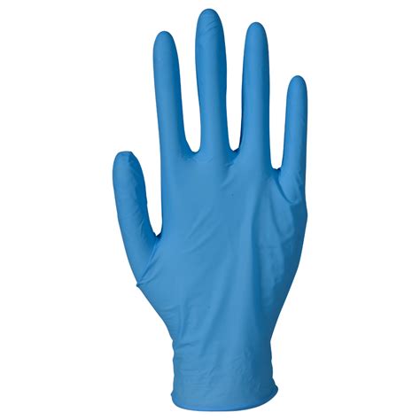 Nitrile Gloves Large Blue Abena Online Uk