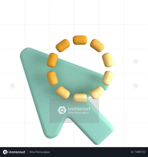 Cursor Loading 3d Icon Download In Png Obj Or Blend Format