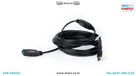 Black Usb 3 0 Active Extension Cable 10 Meters At ₹ 3430 Piece In Chennai Id 2853156570030