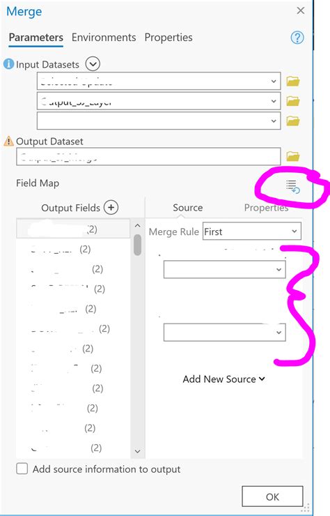 Field Map In Geoprocessing Tool Need To Be Reset E Esri Community