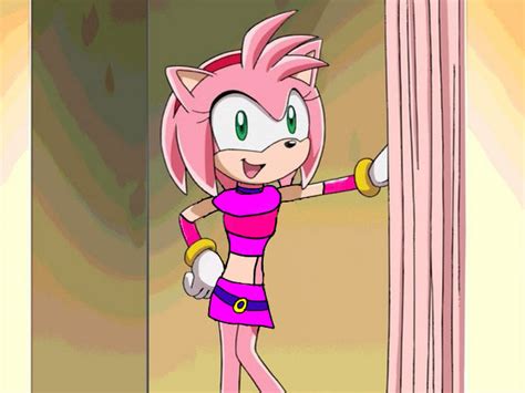 Amy Rose As Candy Barbarian By Maxiethefox2005 On Deviantart