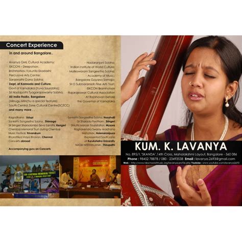 Lavanya K Bmusician
