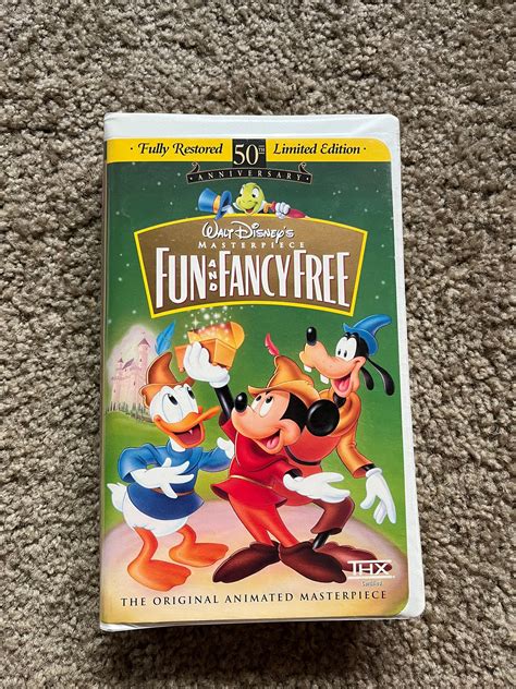 Fun And Fancy Free 1997 Vhs