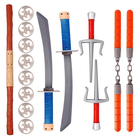 Toy Ninja Nunchucks Spare Parts Tmnt Ninja Shouts Michaelangelo