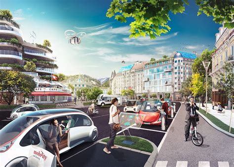 Mobility Swiss 2030 Futuristic City Eco City Future City