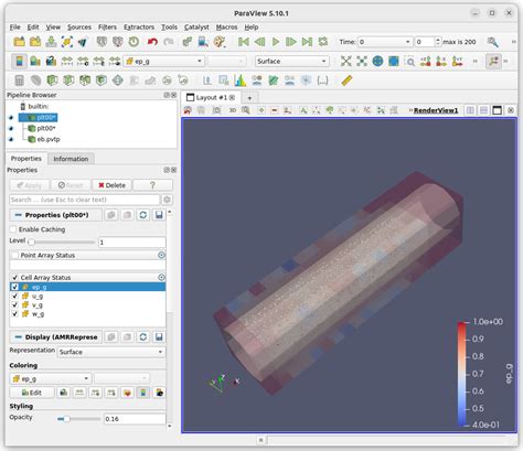 Using Paraview MFIX Exa Documentation