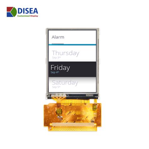 Standard TFT LCD Module DISEA Electronics