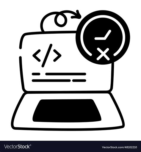Runtime Error Royalty Free Vector Image Vectorstock