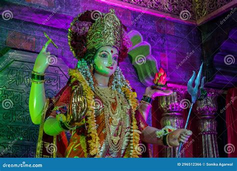 A Beautiful Idol Of Maa Durga Editorial Photo Image Of Idol Hinduism