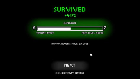 My Personal Money Record All Modifiers Maxed Rzerosievert