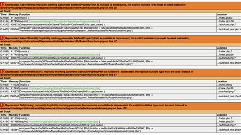 how to turn off deprecated warnings and notices in phpmyadmin