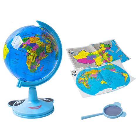 Twfbrm Mini World Globe With Stand Geography Educational Globe For