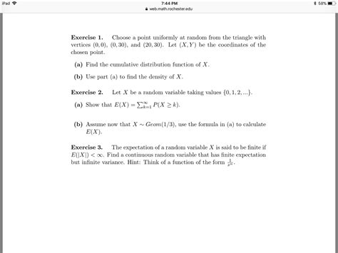Solved Ipad令 58 7 Exercise