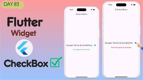 Flutter Checkbox Widget Checkbox In Flutter Youtube