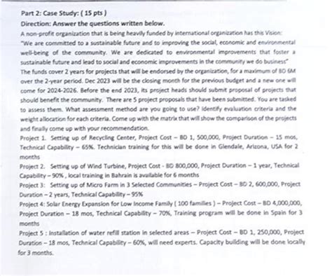 Solved Direction Answer The Questions Written Below A