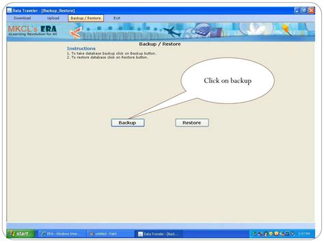 PPT Procedure For Data Backup And Restore PowerPoint Presentation Free Download ID